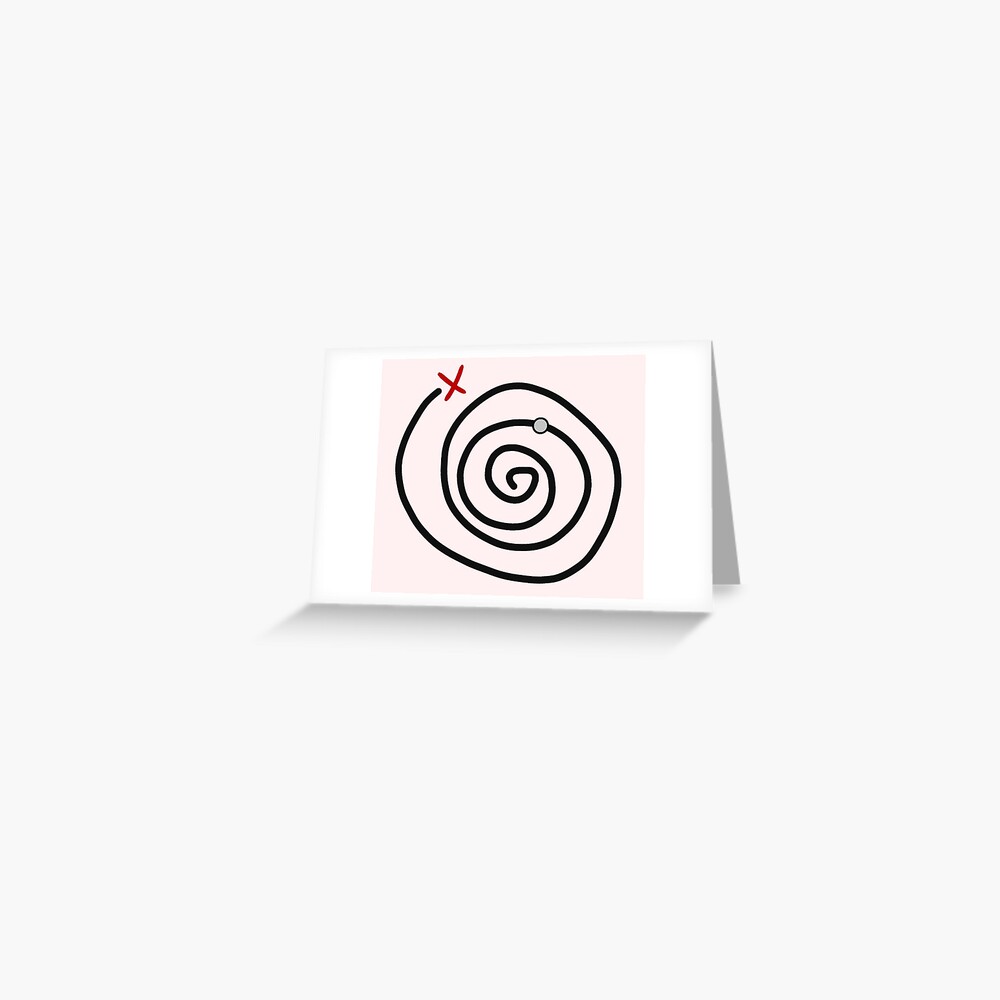 "Life is strange spiral" Greeting Card by FreakStuff | Redbubble