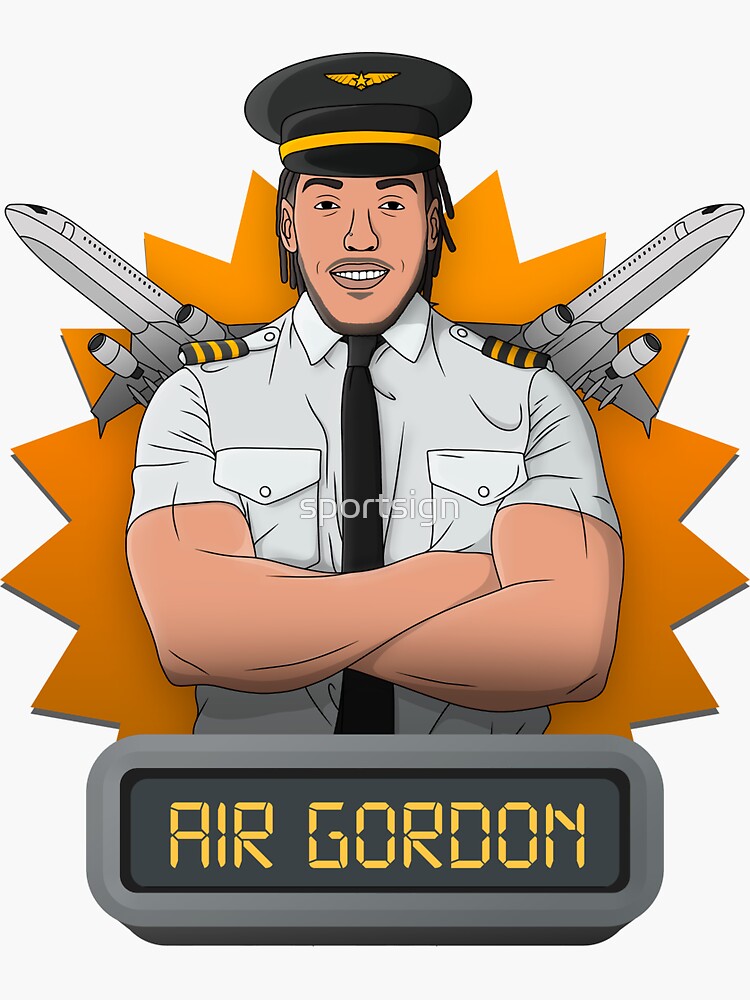 "Air Gordon - Aaron Gordon - Denver Basketball" Sticker for Sale by ...