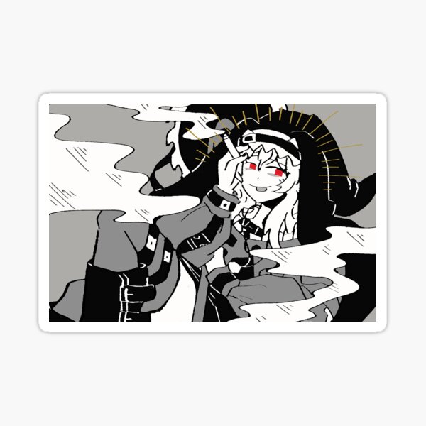 "[ ARKNIGHTS ] specter" Sticker for Sale by thehateman | Redbubble