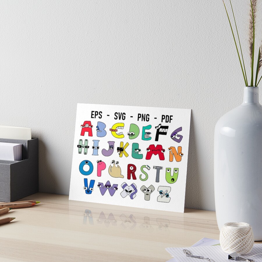 "Alphabet Lore Series" Photographic Print for Sale by Ezz-Design ...