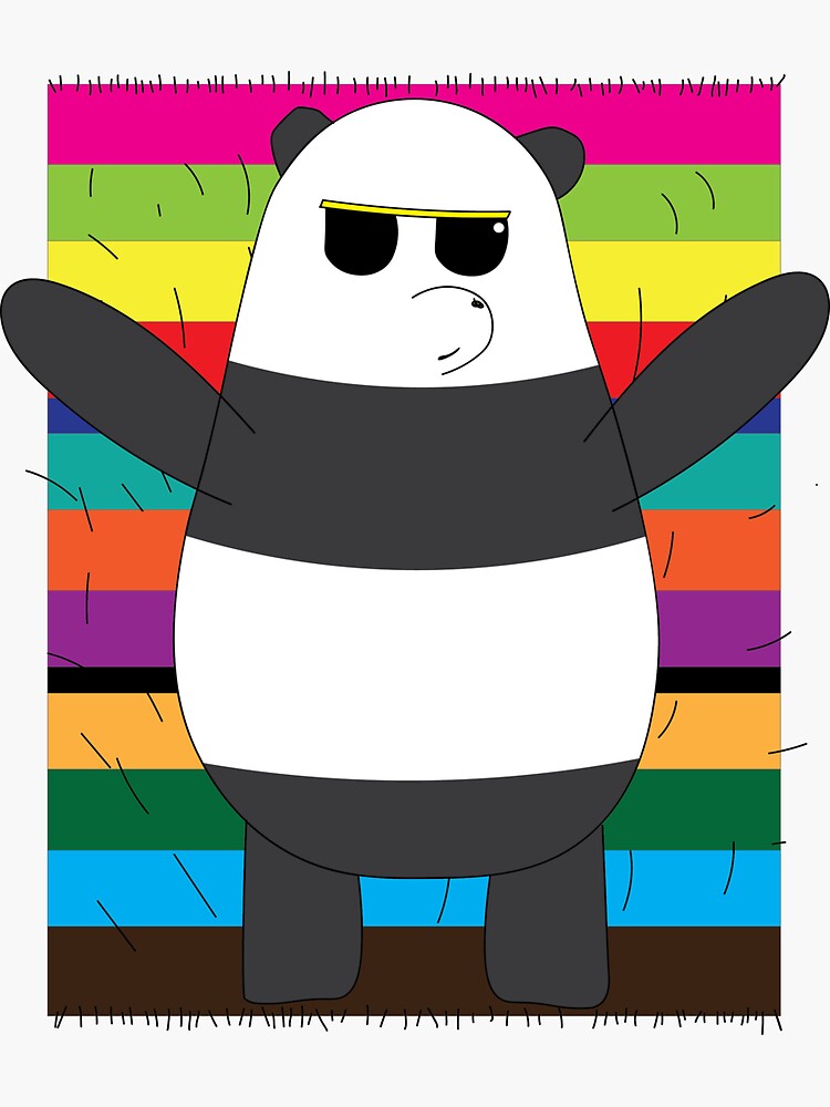"PanPan" Sticker for Sale by St-Dad | Redbubble