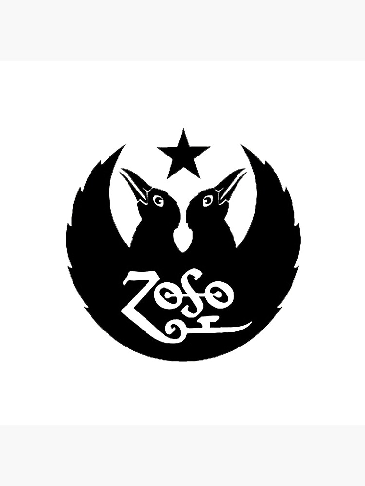 "Zoso Band Logo The Black Crowes Top Sell" Art Board Print for Sale by ...