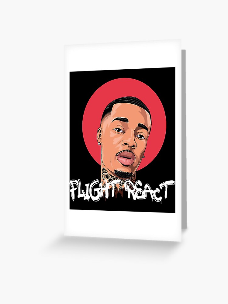 "Flight Reacts a Flight Reacts a Flight Reacts " Greeting Card for Sale ...
