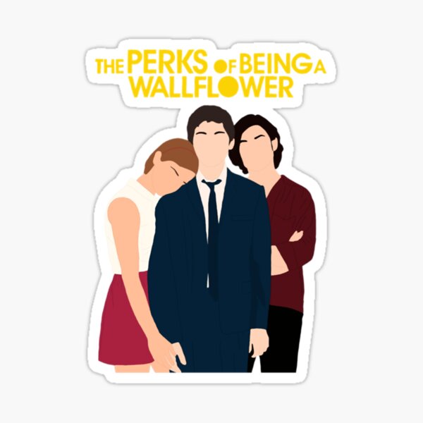 "The perks of being a wallflowerart" Sticker for Sale by owenbake ...