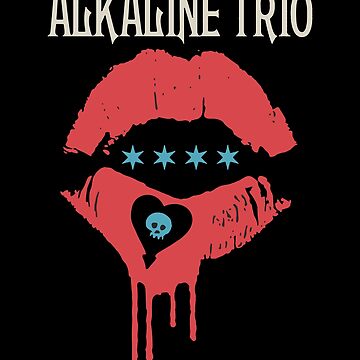 "Alkaline Trio" Sticker for Sale by ilorotullaves | Redbubble