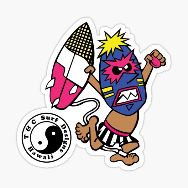 "Town & Country Surf Designs Tiki Surfboard Tiki Surfing T&C Surf Tiki ...