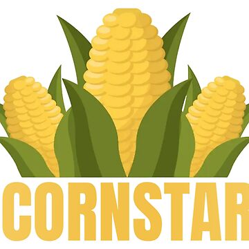 "Cornstar" Sticker for Sale by JoseyMiles | Redbubble