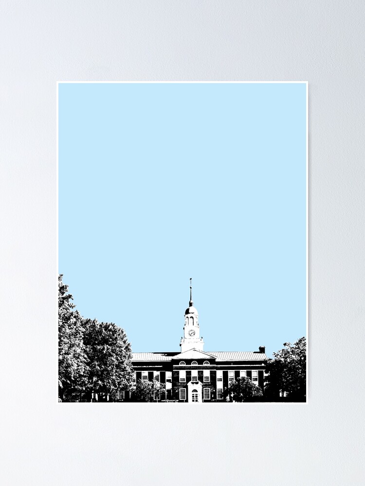 "Bucknell University Bertrand Library Design Poster" Poster for Sale by ...