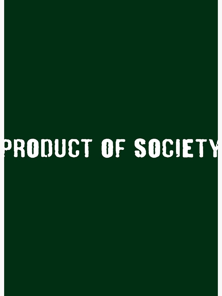 "Jake Webber Merch Product Of Society" Art Board Print for Sale by ...