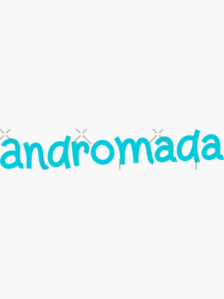 "Andromada, Funny Cool Best color art" Sticker for Sale by ...