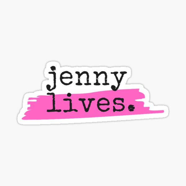 "Jenny Lives - Jennifer Schecter The L Word Generation Q" Sticker for ...
