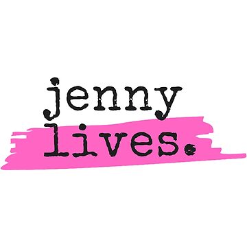 "Jenny Lives - Jennifer Schecter The L Word Generation Q" Sticker for ...