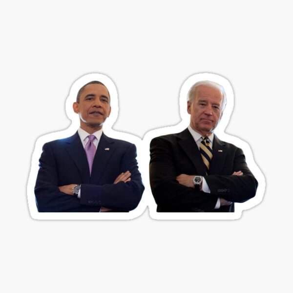 "Obama Biden" Sticker for Sale by sophieashapiro | Redbubble