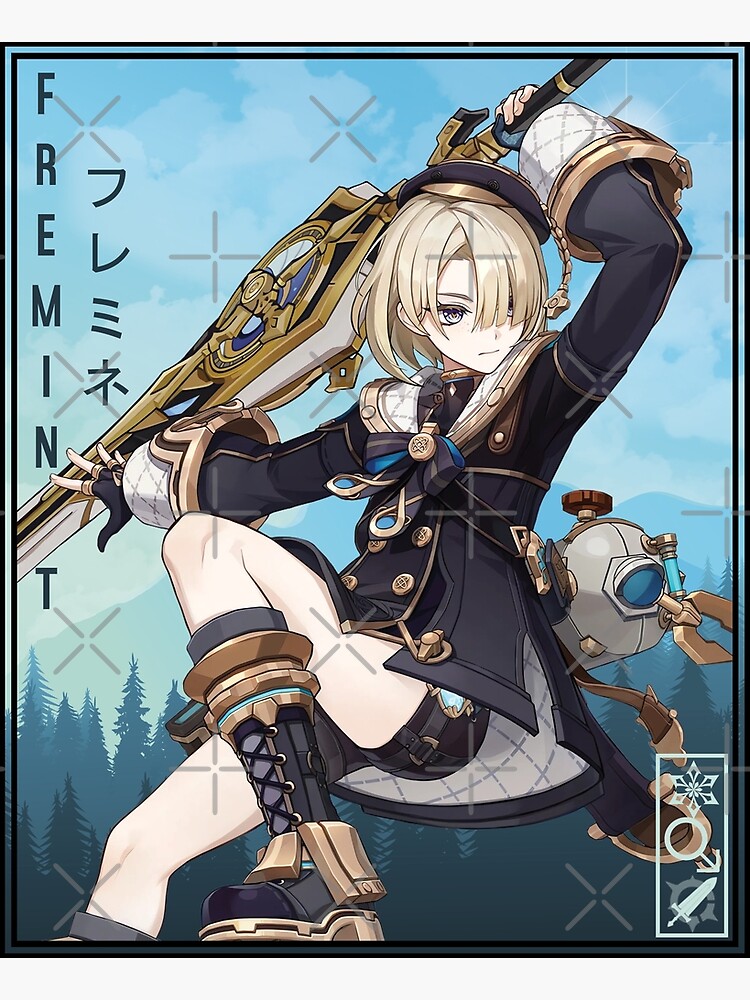 "Freminet | Genshin Impact" Poster for Sale by B-love | Redbubble