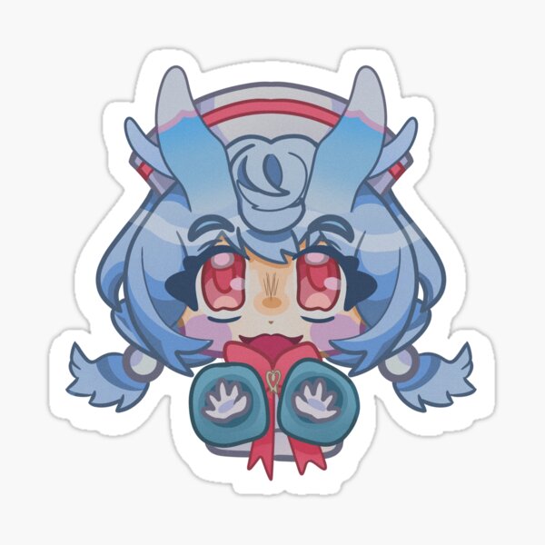 "Sigewinne chibi (Genshin Impact)" Sticker for Sale by NamelessParadox ...