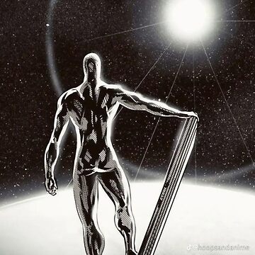 "Silver Surfer " Sticker for Sale by kakoczy13 | Redbubble