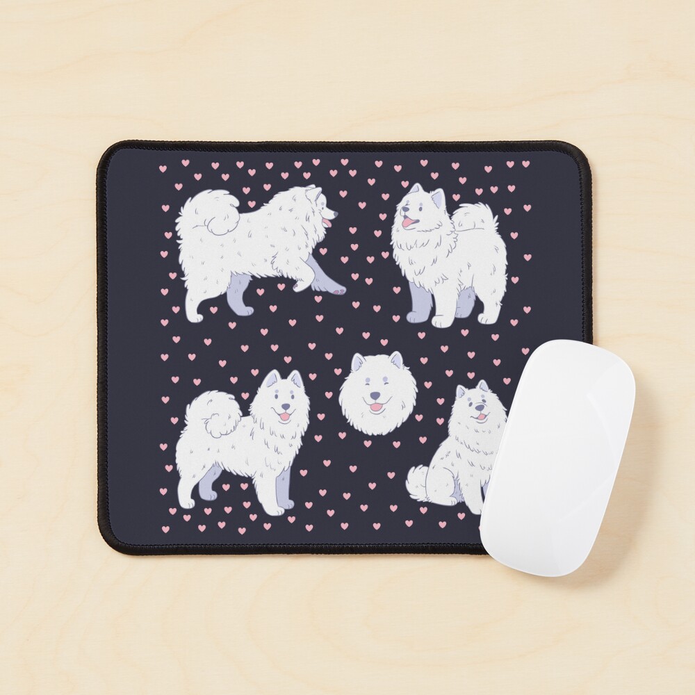 "Cute samoyed pack" Sticker for Sale by Yaragold | Redbubble