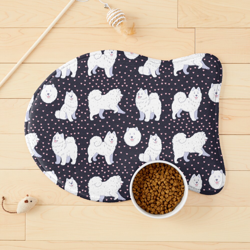 "Cute samoyed pack" Sticker for Sale by Yaragold | Redbubble