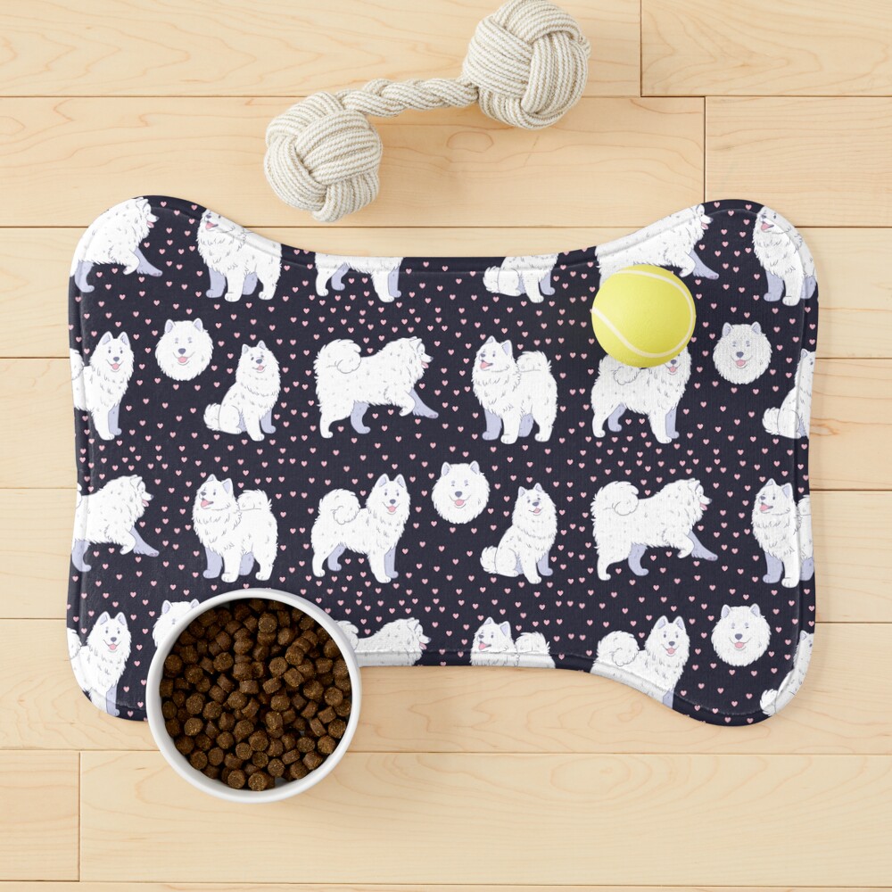 "Cute samoyed pack" Sticker for Sale by Yaragold | Redbubble