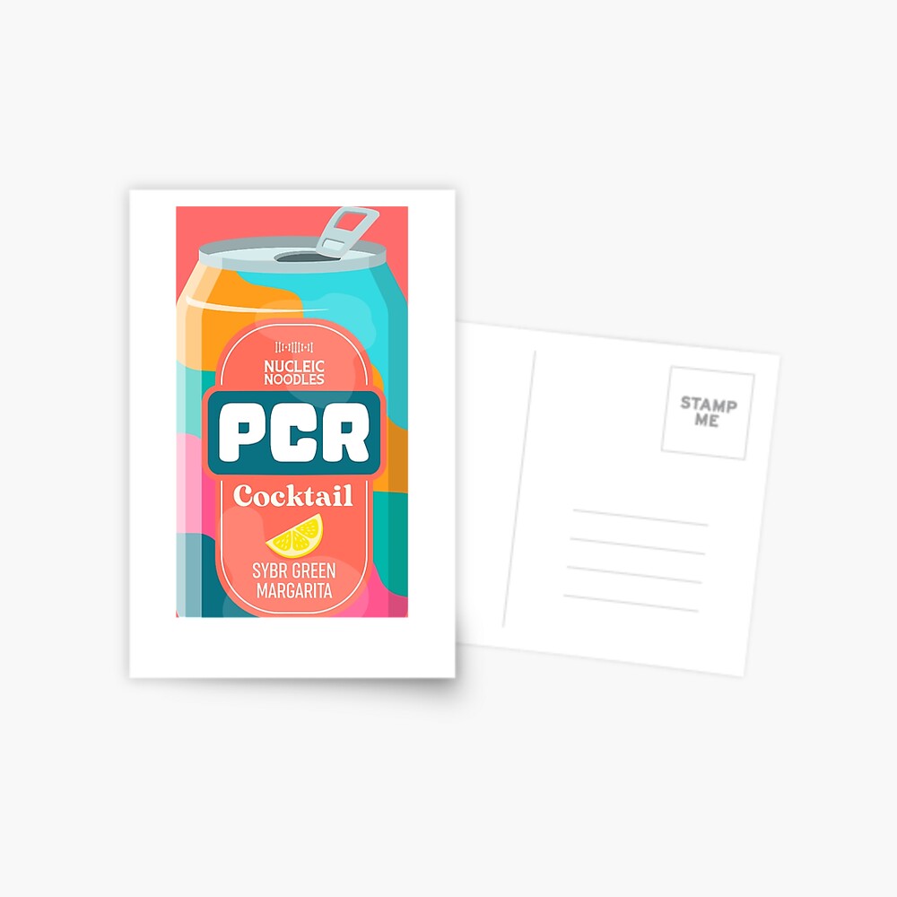"PCR Cocktail" Sticker for Sale by Nucleic Noodles | Redbubble