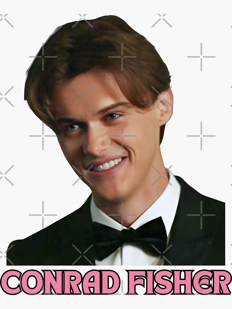 "Conrad Fisher TSITP" Sticker for Sale by doxie111 | Redbubble