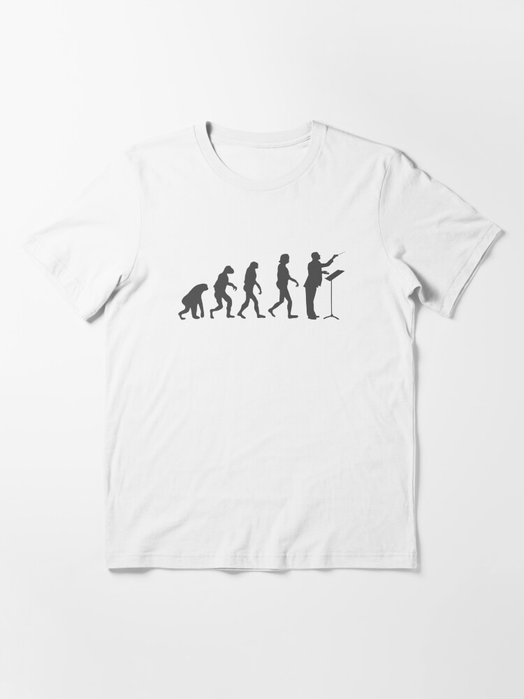 "Evolution of Music; The Conductor." Essential T-Shirt for Sale by ...