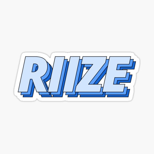 "RIIZE" Sticker by mrnart27 | Redbubble
