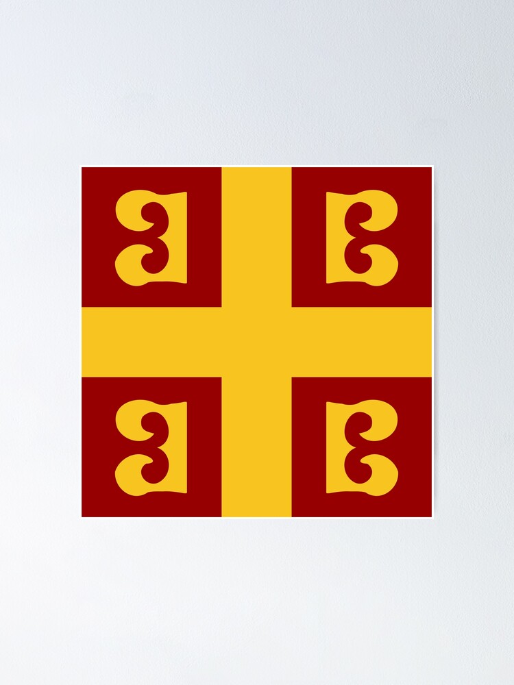 "Byzantine Flag" Poster for Sale by emperors-vault | Redbubble