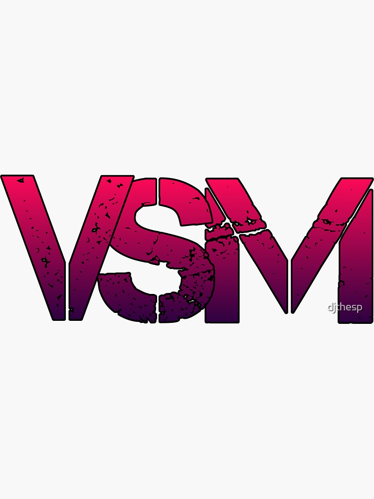 "NSM100 Elite Gaming VSM Violence Speed Momentum Logo" Sticker for Sale ...