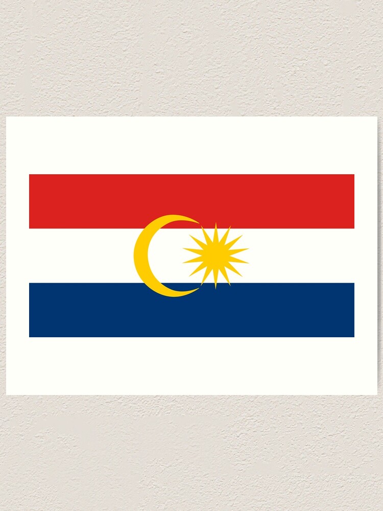 "Flag of Labuan, Malaysia" Art Print for Sale by PZAndrews | Redbubble