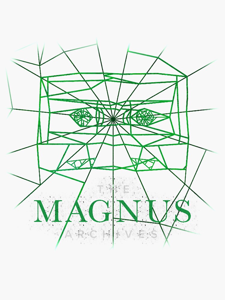 "The Magnus Archives Logo " Sticker for Sale by UniqueEm | Redbubble