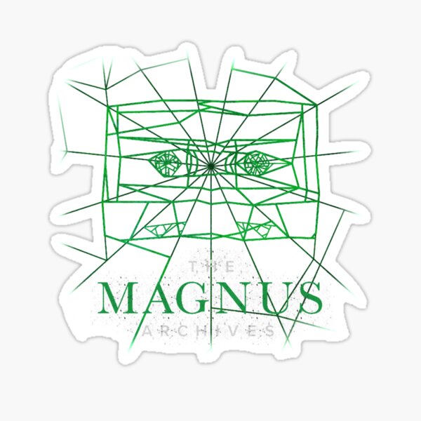 "The Magnus Archives Logo " Sticker for Sale by UniqueEm | Redbubble