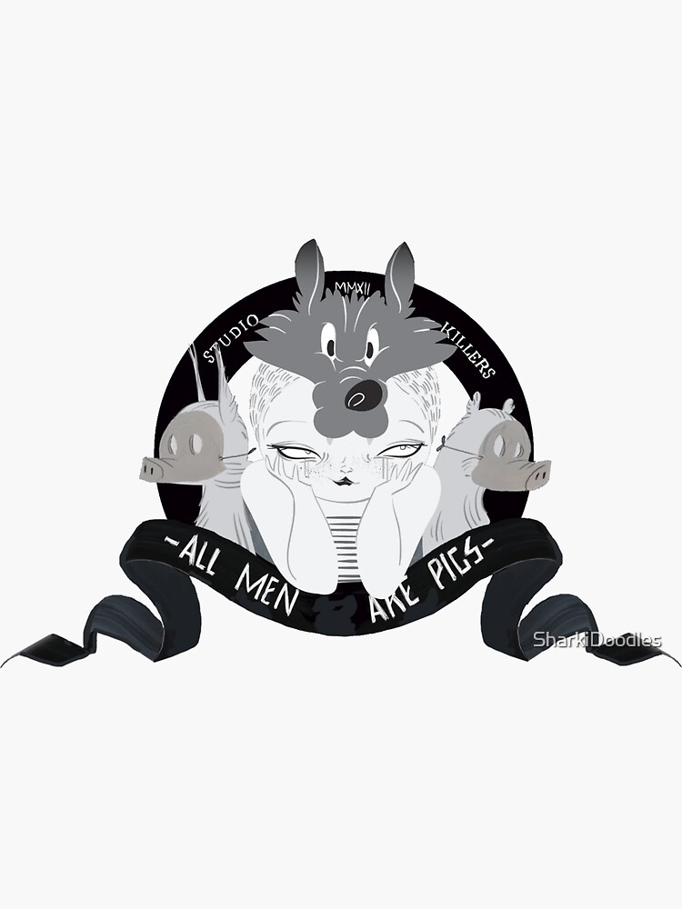 "Studio Killers" Sticker for Sale by SharkiDoodles | Redbubble