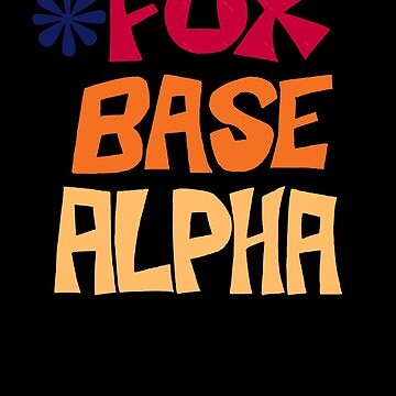 "Saint Etienne Foxbase Alpha (Navy Sunset)" Sticker for Sale by alitzel ...