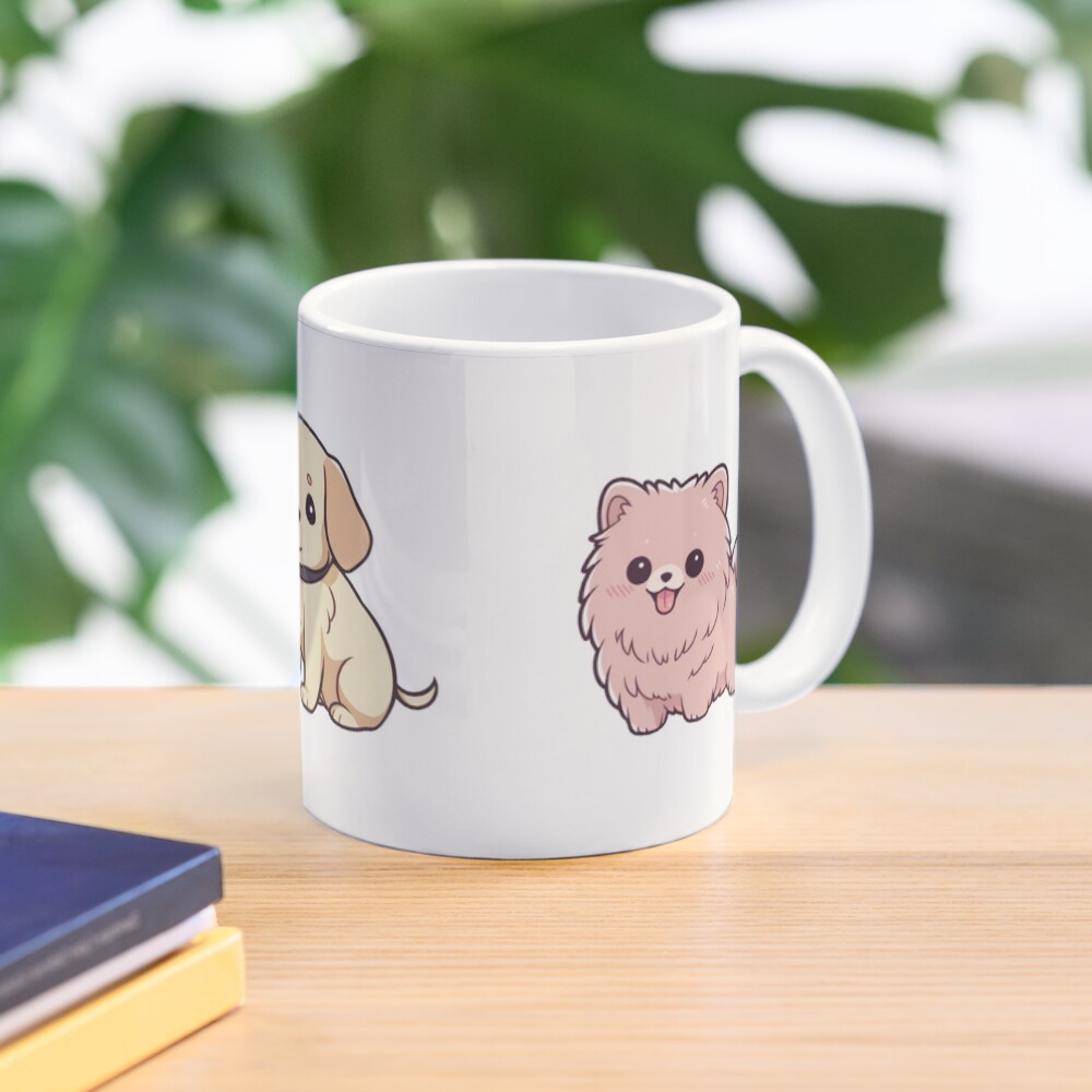 "Cute Anime Dog Sticker Sheet" Sticker for Sale by SundayDonuts | Redbubble