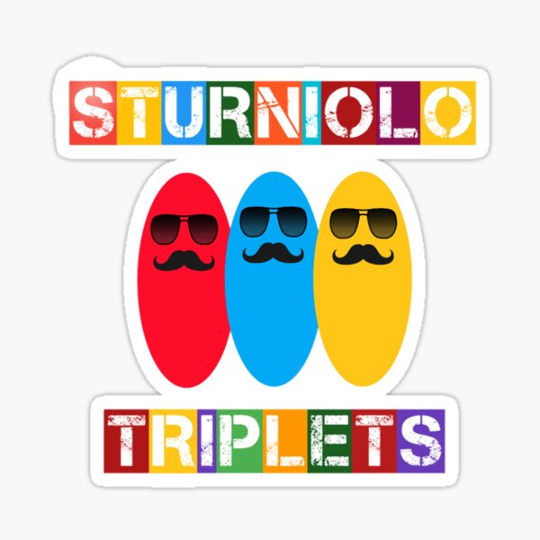 "sturniolo triplets(1)" Sticker for Sale by xhojma | Redbubble