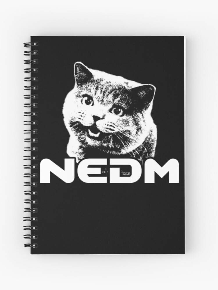 "NEDM CAT MEME" Journal for Sale by stickertraders | Redbubble