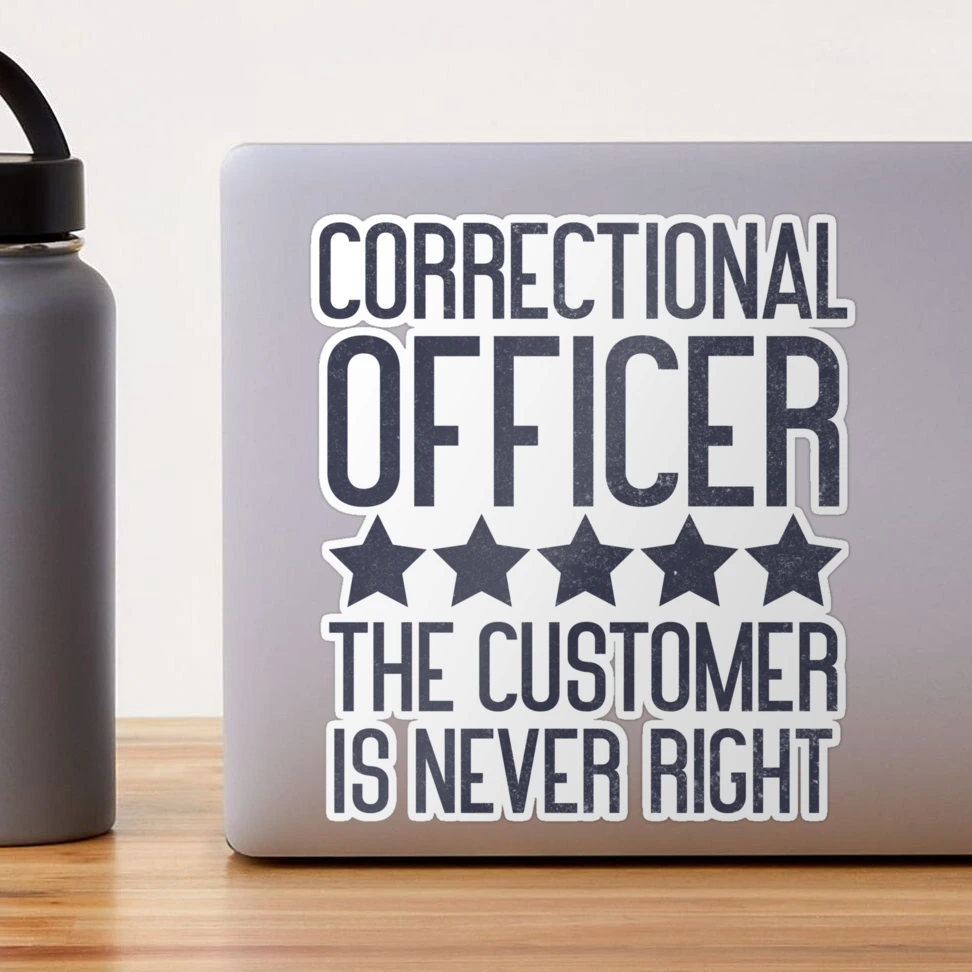 Funny Correctional Officer Stickers