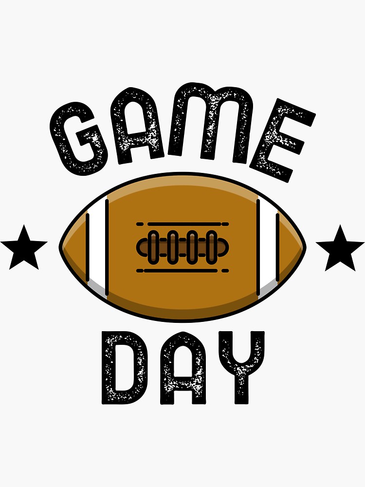 "Game day 1" Sticker for Sale by Ren-n-Rue | Redbubble