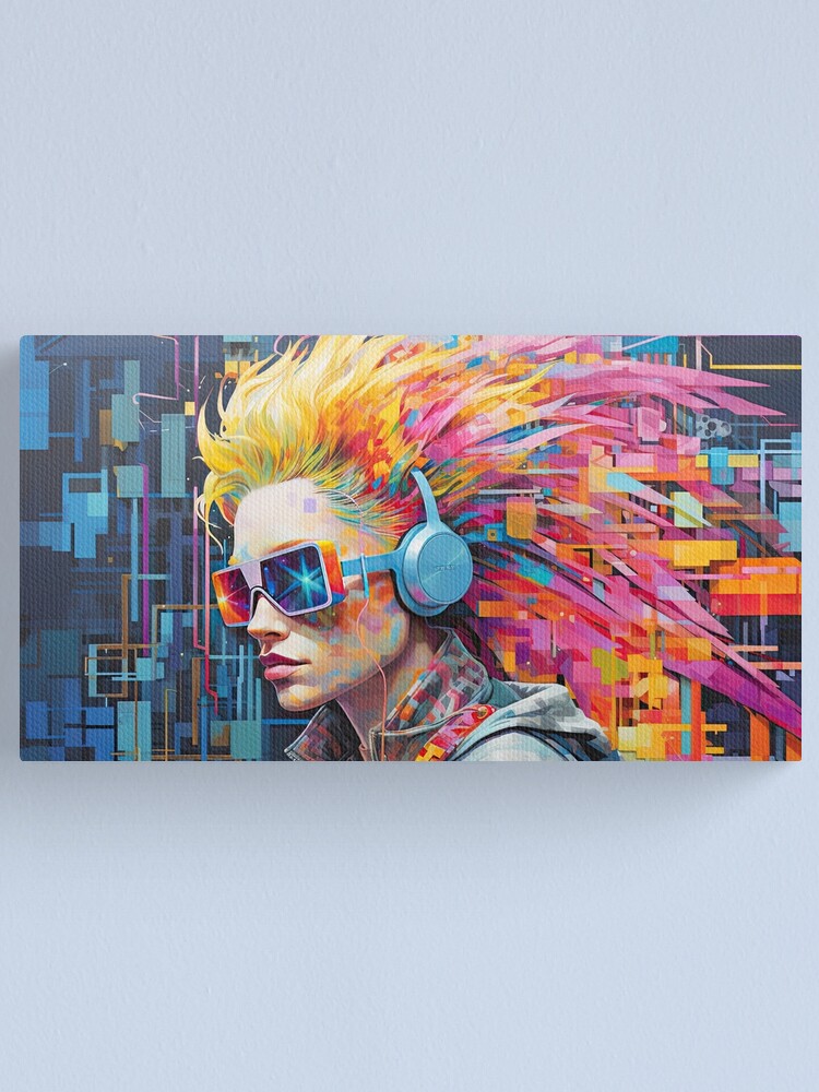 "Sandevistan Activated - Cyberpunk Vaporwave Art | Anime Retro ...