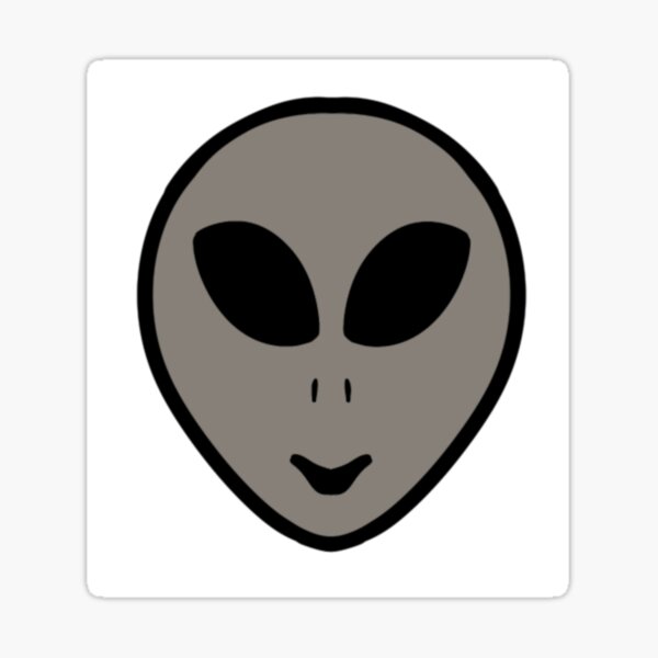 "Alien" Sticker for Sale by MNRShop1 | Redbubble