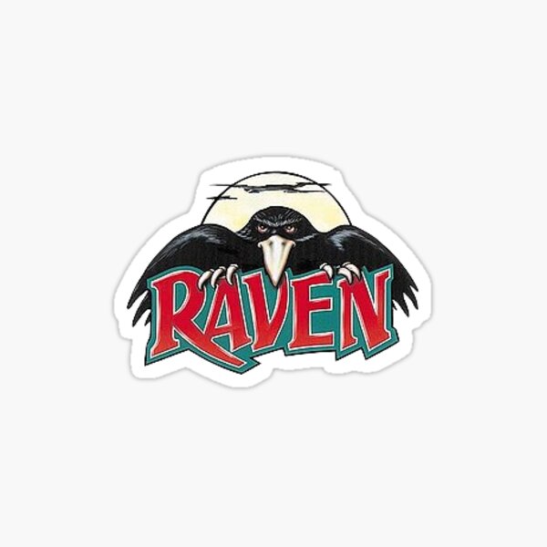 "Raven Holiday World " Sticker for Sale by DrachenFire | Redbubble