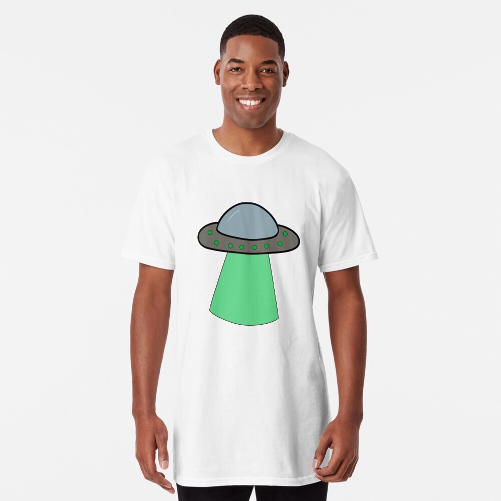 "Cartoon UFO with Green Beam" Sticker for Sale by MNRShop1 | Redbubble