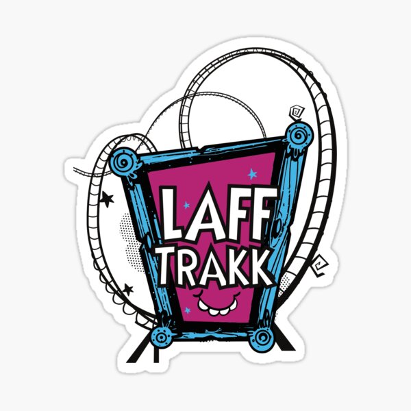 "Laff Trakk Hershey Park" Sticker for Sale by DrachenFire | Redbubble