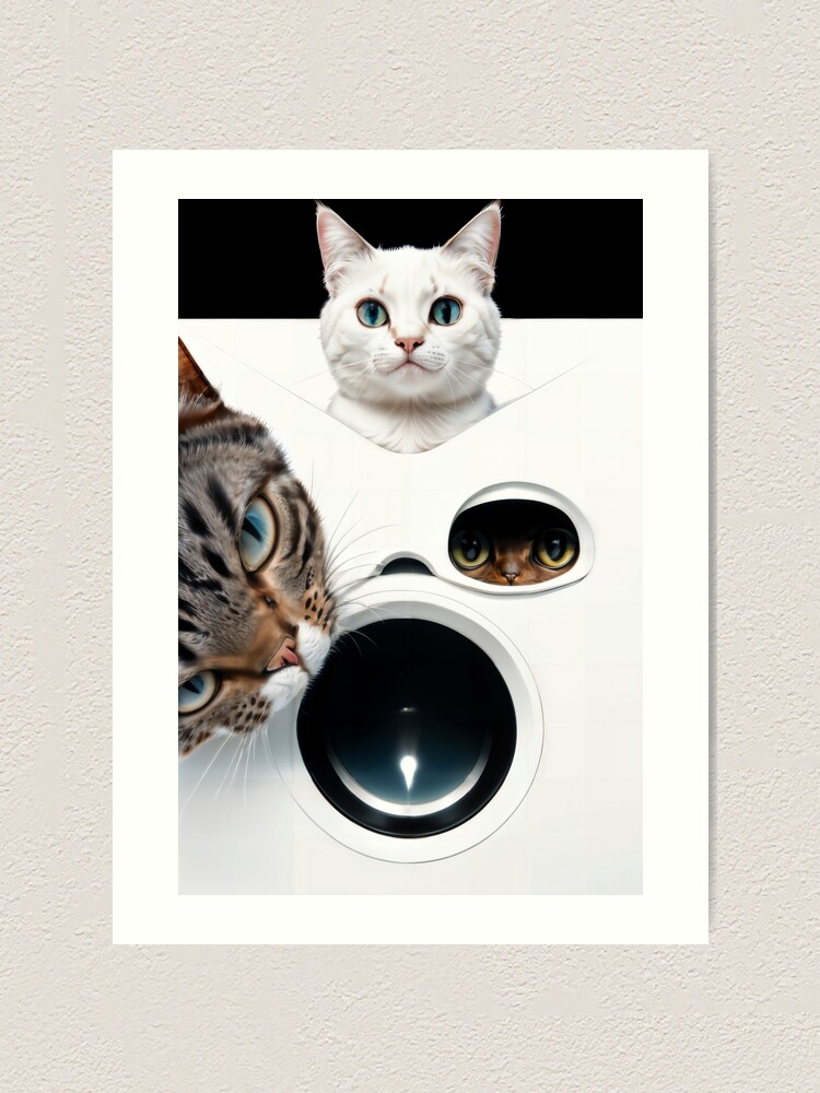 "Cat Memes" Art Print for Sale by AykutDoodle | Redbubble
