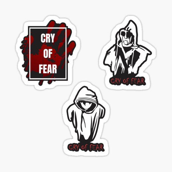 "CRY OF FEAR STICKER PACK" Sticker by Zebra-Code | Redbubble