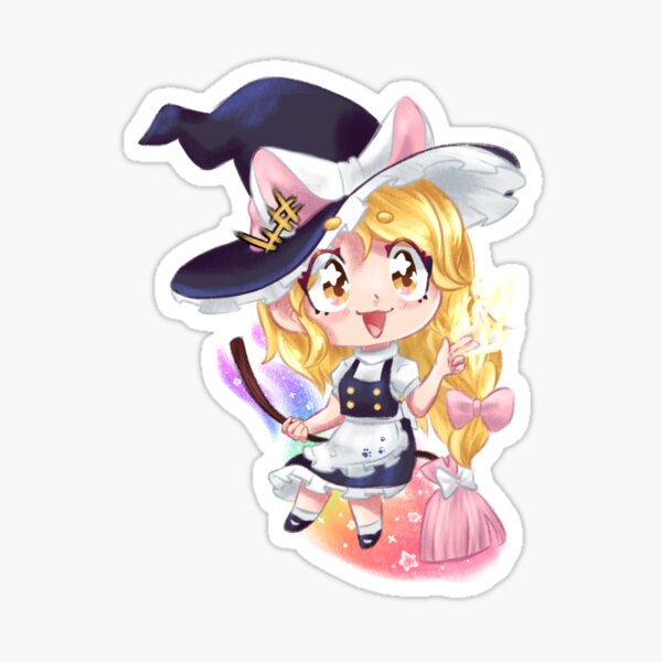 "Marisa Kirisame UDoALG" Sticker for Sale by juwuliart | Redbubble