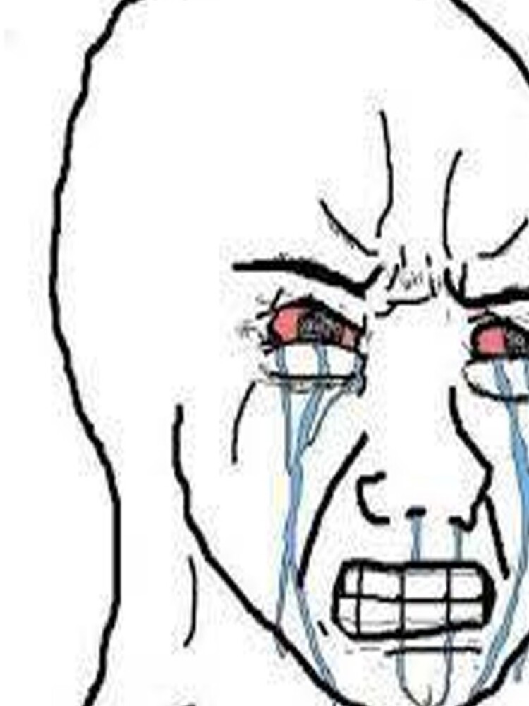 "Wojak Feels Guy Meme" iPhone Case for Sale by Viscosiity | Redbubble