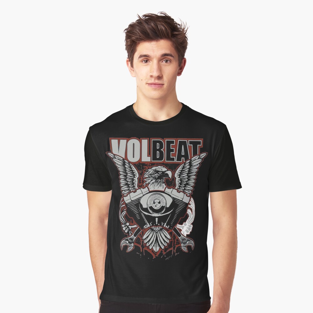 "Volbeat Danish rock logo" Sticker for Sale by JemmyTT | Redbubble