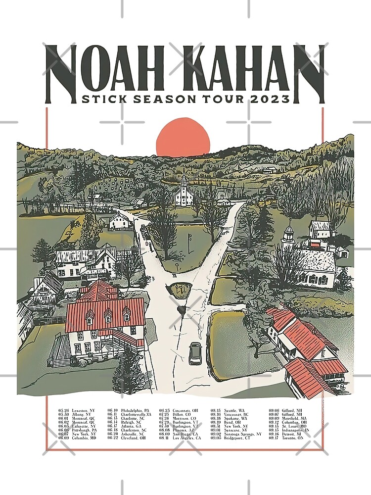 "Noah Kahan Stick Season" Postcard for Sale by OrlandoGilmore | Redbubble